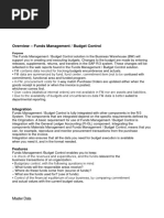 SAP Funds Management | PDF | System | Hierarchy