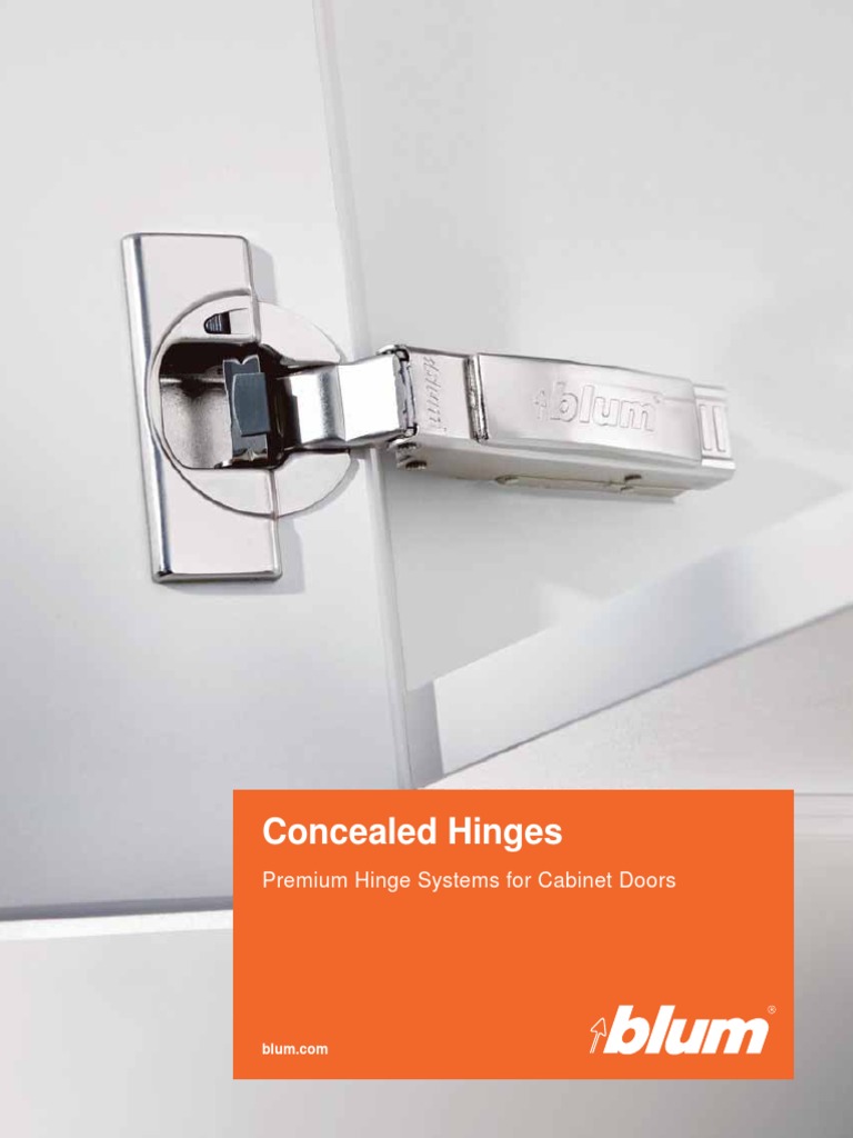 Hinge Blum | PDF | Cabinetry