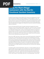The BarOn Emotional Quotient Inventory | PDF | Emotions | Behavioural ...
