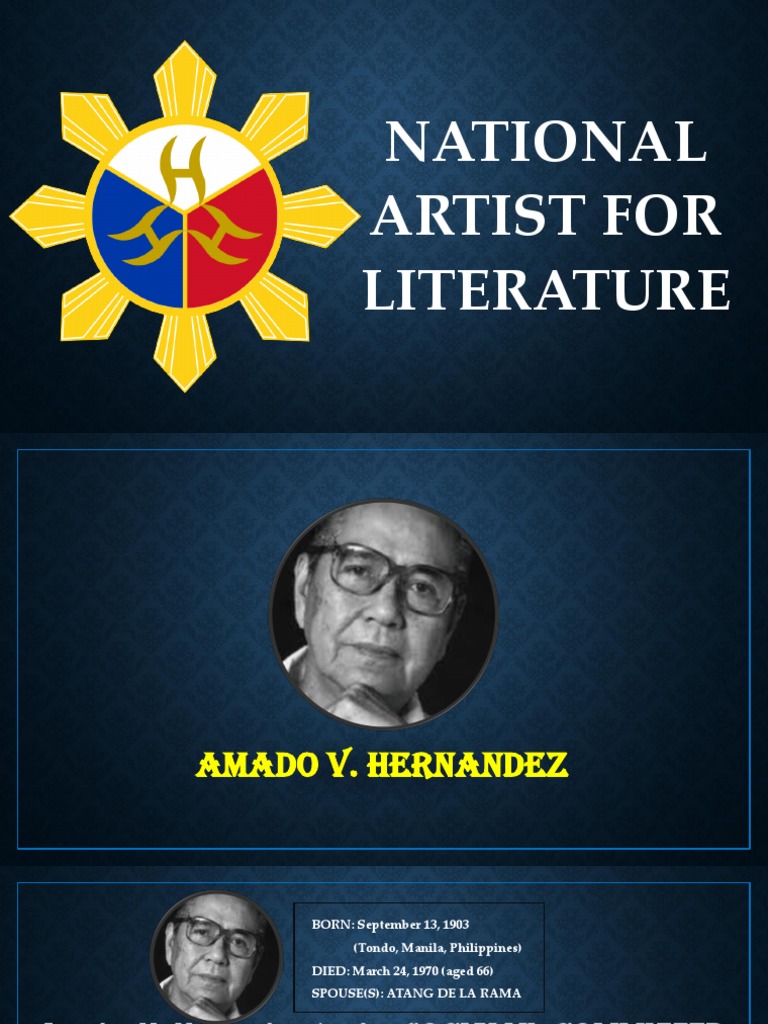 National Artist For Literature | Download Free PDF | Philippines | Poetry
