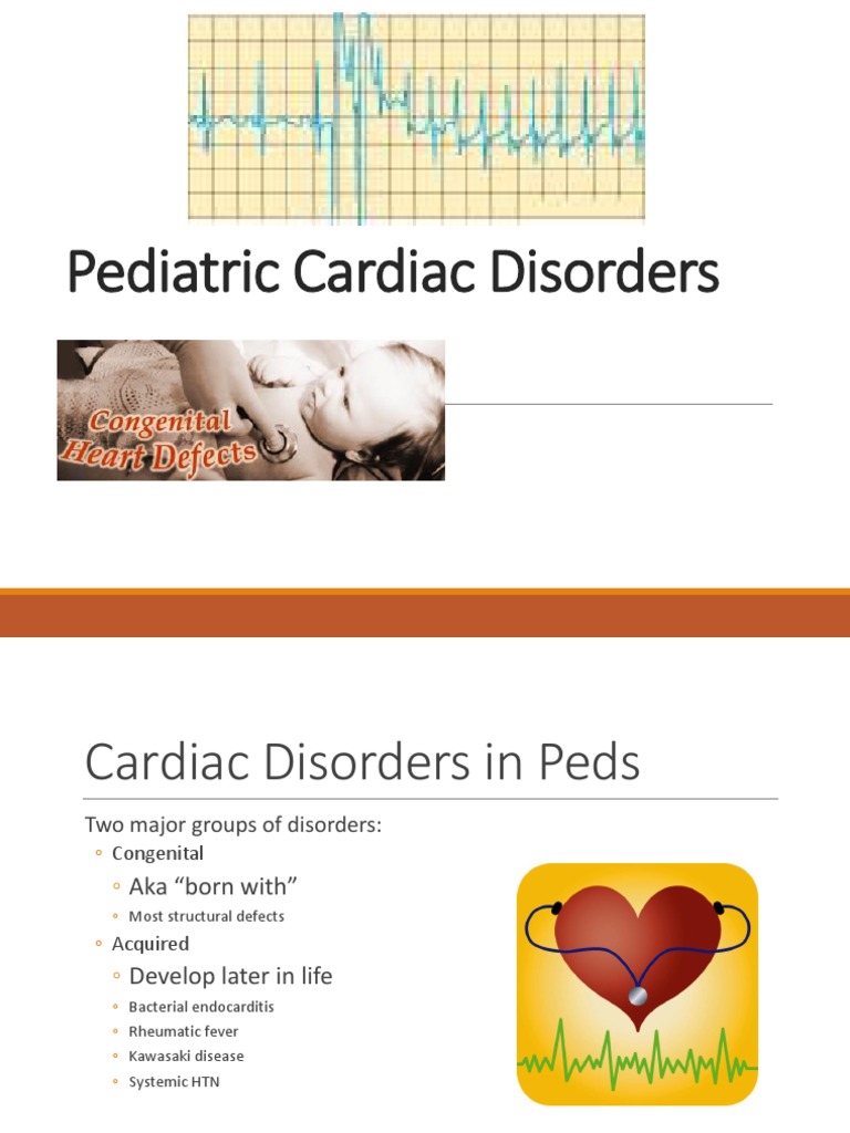 Pediatric Cardiac Disorders | Download Free PDF | Heart | Diseases And ...