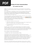 Sample Holding Statement | PDF | Career & Growth | Business