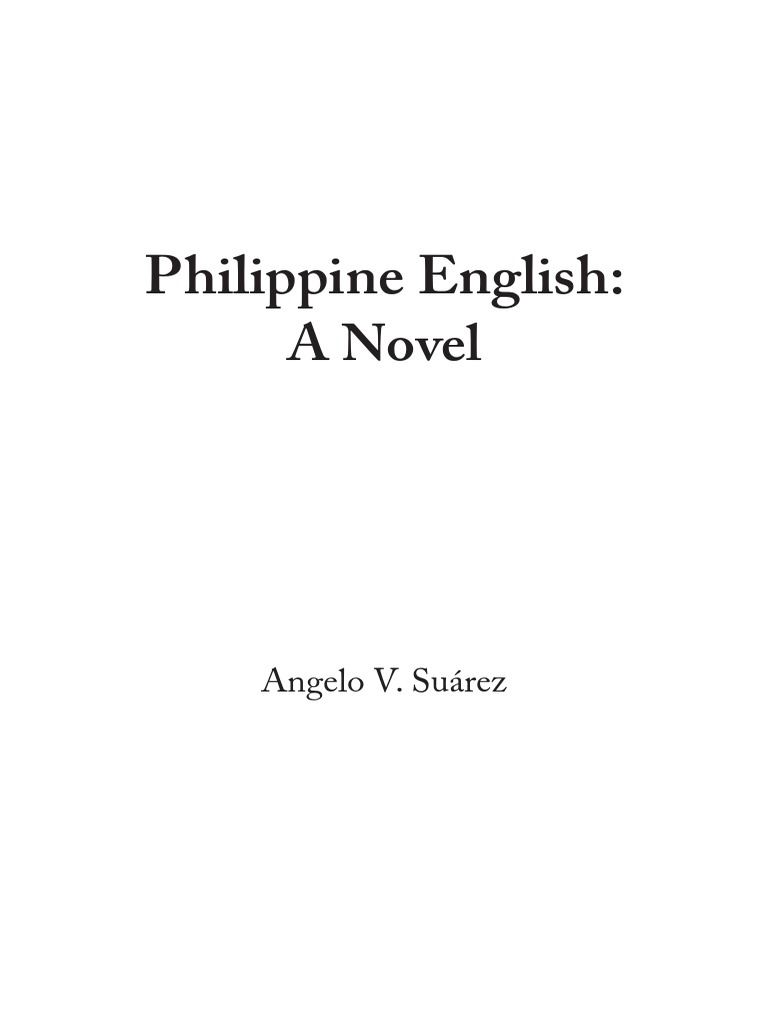 Philippine English | PDF | Nature