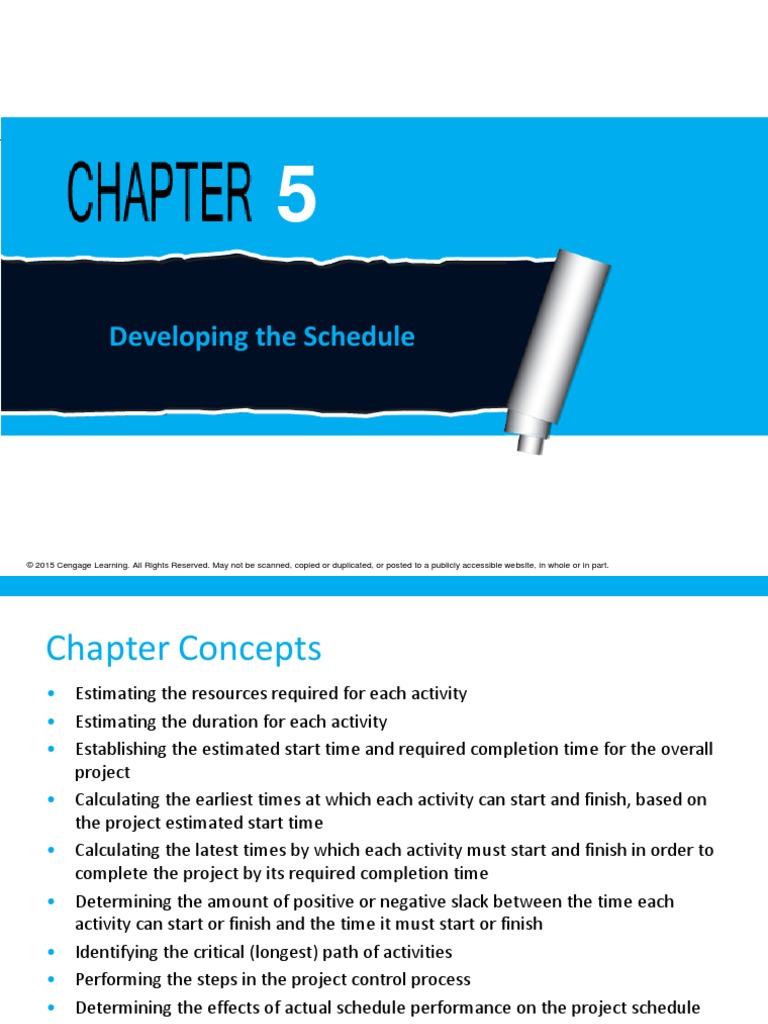 Developing The Schedule | Download Free PDF | Scrum (Software ...