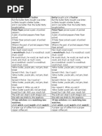 Fish and Chips and Vinegar Song | PDF