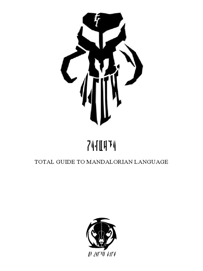 Complete Mandalorian Guide | PDF | Grammatical Gender | Verb