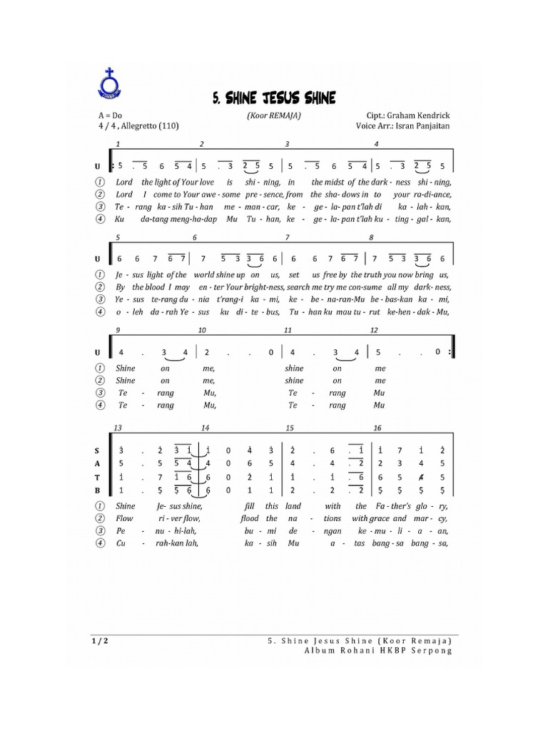 Shine Jesus Shine | PDF