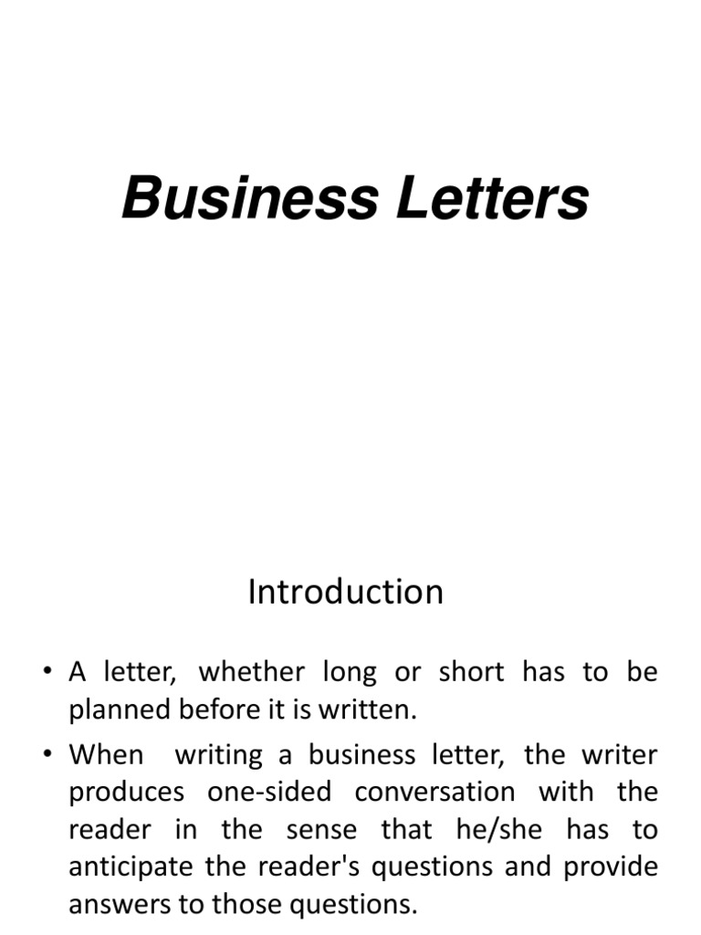 Businessletter 160911073846 | PDF | Paragraph | Proofreading