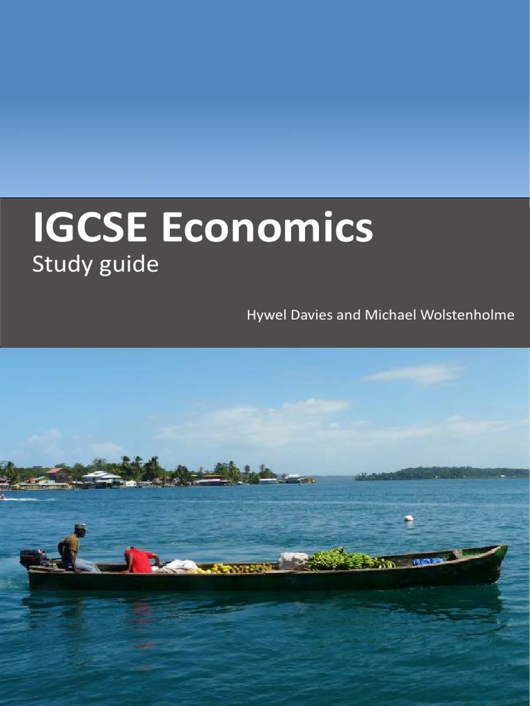 IGCSE Economics Study Guide | PDF | Supply And Demand | Price ...