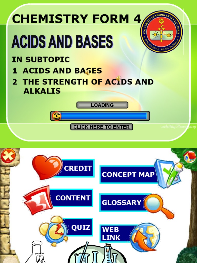 Chemistry Form 4 - Acid and Base - PPT | PDF | Acid | Hydroxide