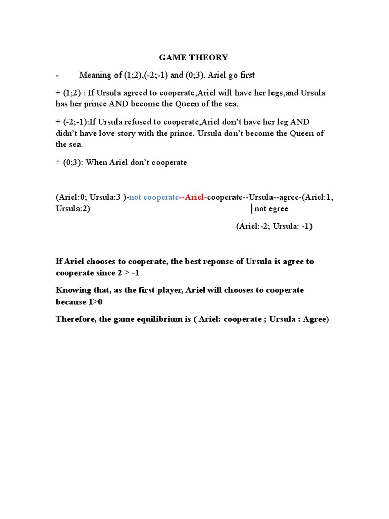 Game Theory Pdf