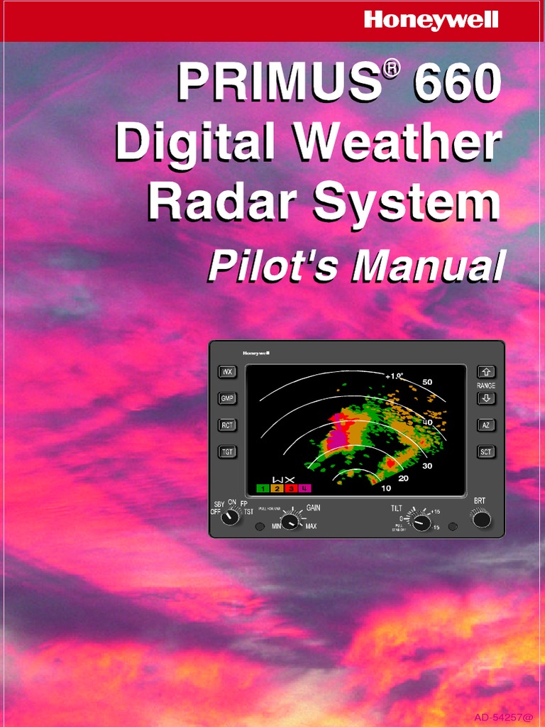 ATR 72 WR Radar - Manual PDF | PDF | Radar | Aerospace