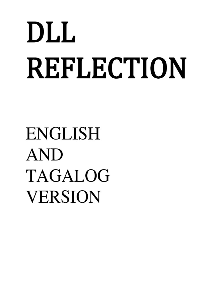 Reflection in DLL | PDF | Differentiated Instruction | Teachers
