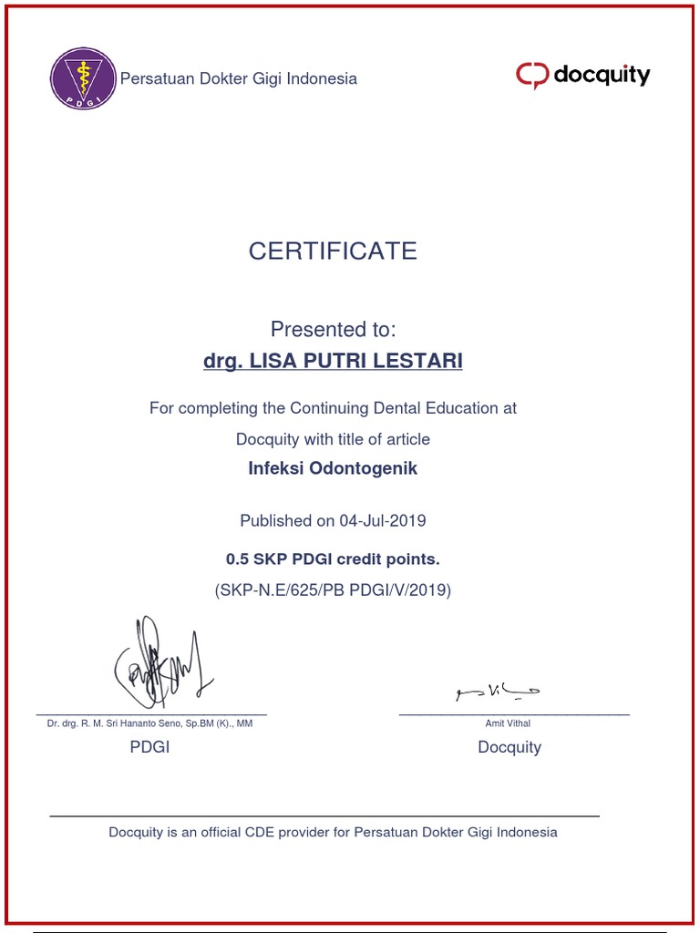 548 Lisa Putri Lestari Persatuan Dokter Gigi ...