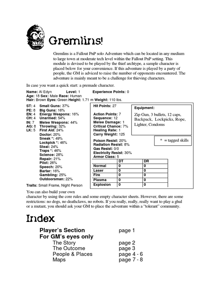 Gremlins PDF | PDF | Theft | Nature