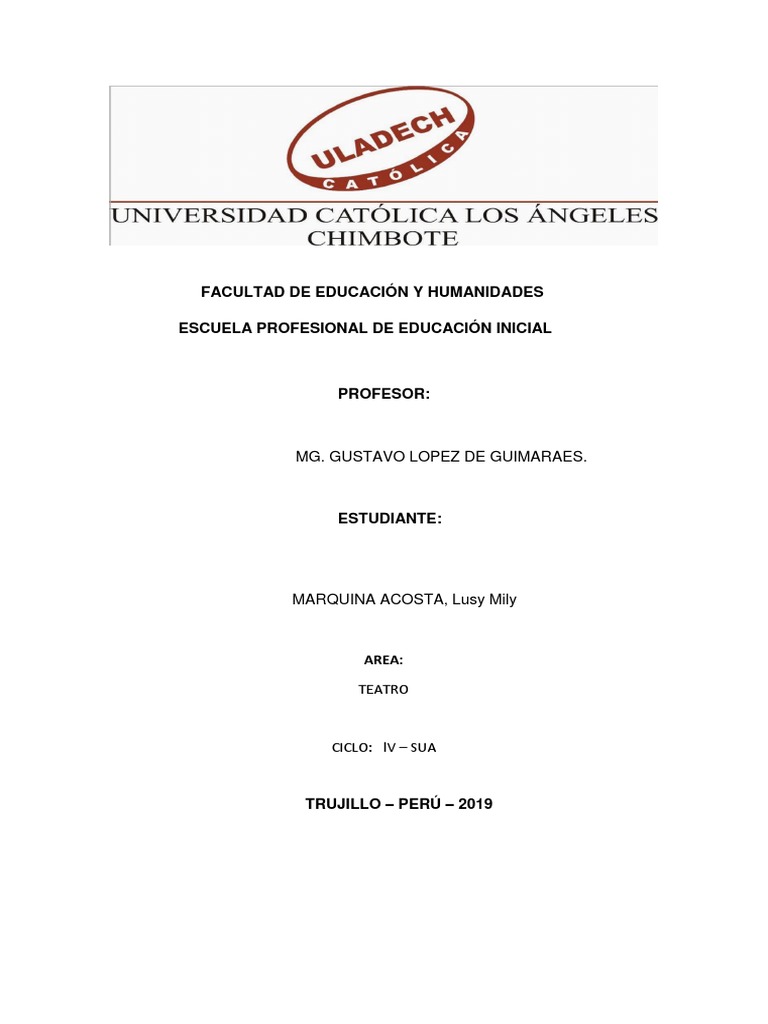 Tecnicas de Expresion Dramatica | PDF