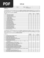 Test Ansiedad Precompetitiva Csai 2 | PDF | Ansiedad | Psicologia POSITIVA