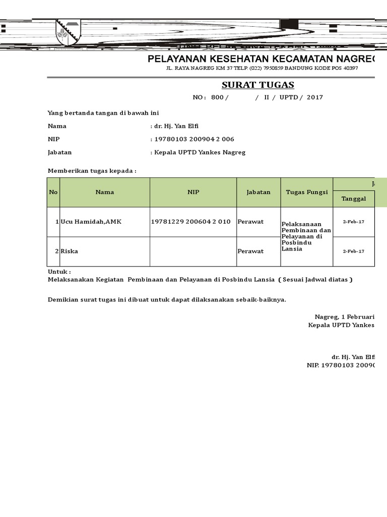 Surtug BOK Posbindu | PDF