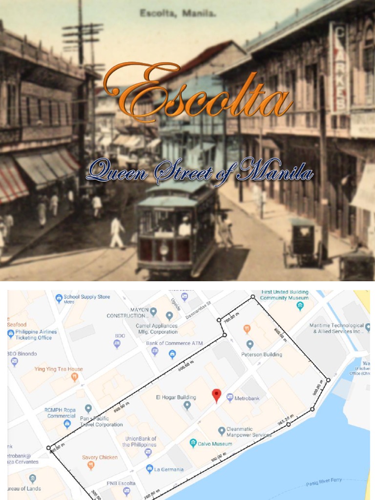 Escolta The Queen Street of Manila | PDF | Manila
