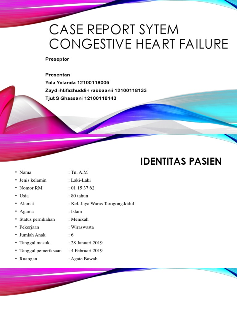 Case Report Session - CHF & Sirosis Hepatis | PDF