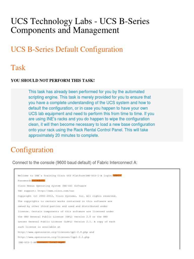 CCIE DC UCS Technology Labs | PDF | Radius | Networking Standards