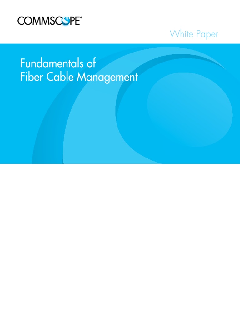 Fiber Cable Management | PDF | Wavelength Division Multiplexing ...