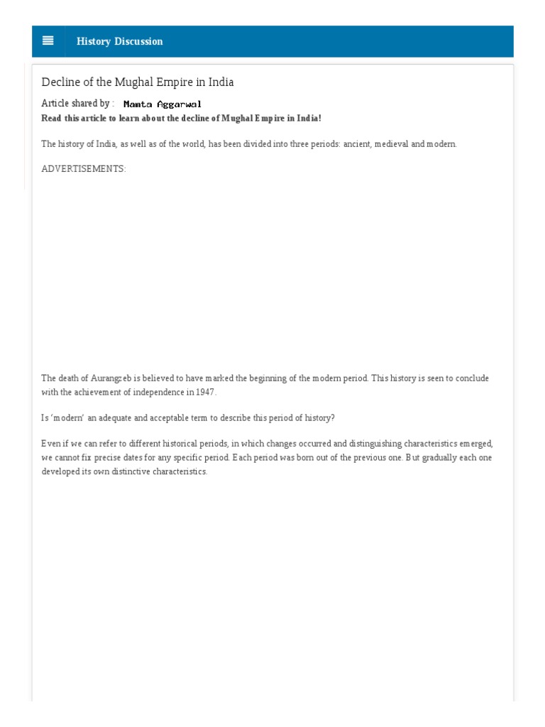 Timeline of Mughal History | PDF | Mughal Empire | Sikhism