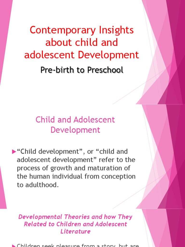 Children's Developmental Theories | PDF