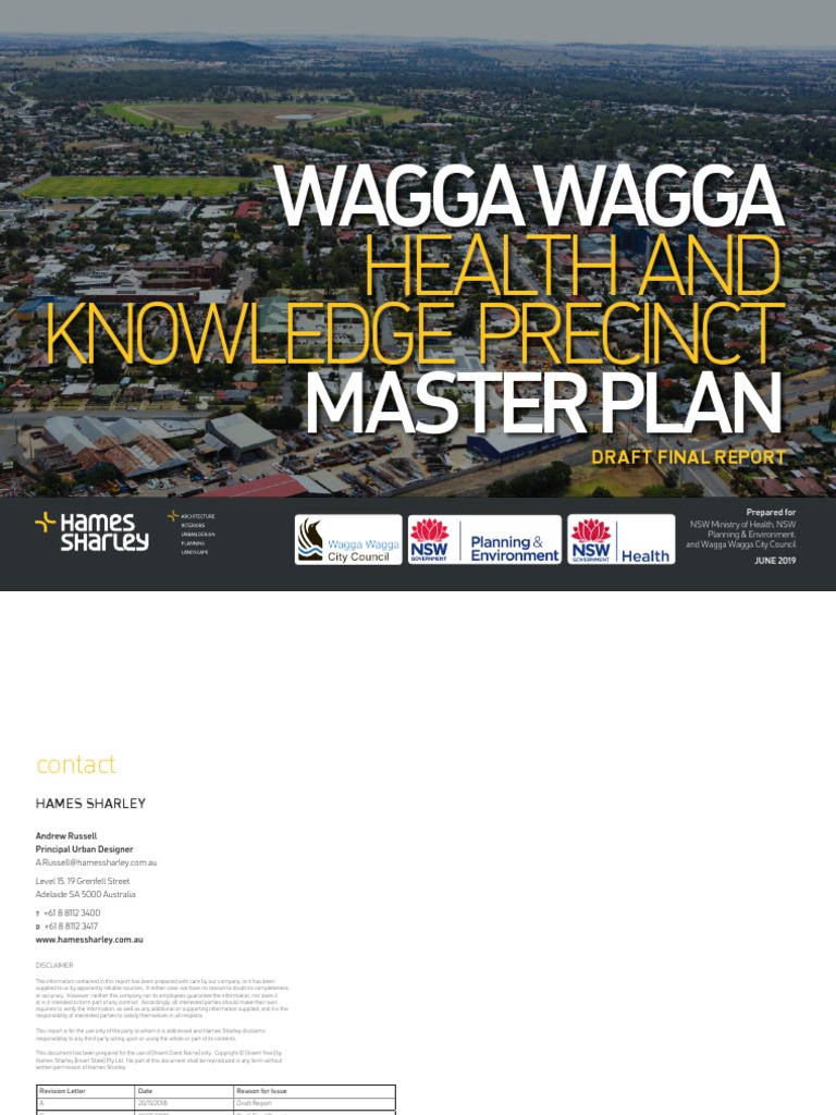 Wagga Wagga Health and Knowledge Precinct Final Report | PDF | Health Care | Hospital