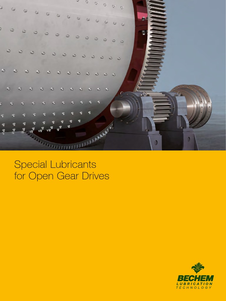 BECHEM Special Lubricants For Open Gear Drives 2015 01 | PDF ...