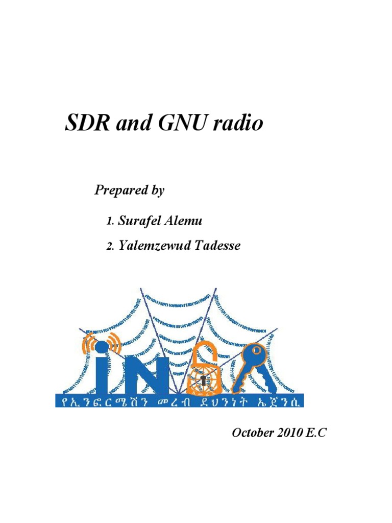 SDR and Gnu | PDF | Software Defined Radio | Sampling (Signal Processing)