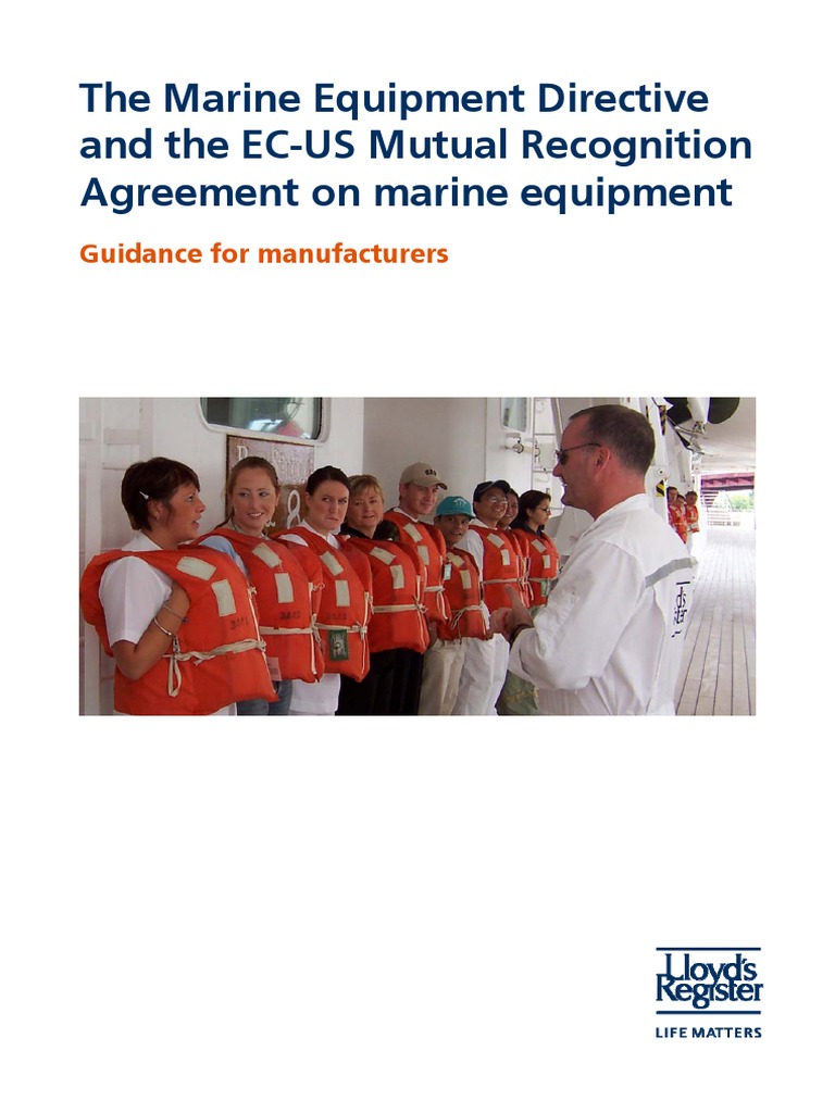 213-35916 The Marine Equipment Directive Guidance For Manufacturers PDF ...