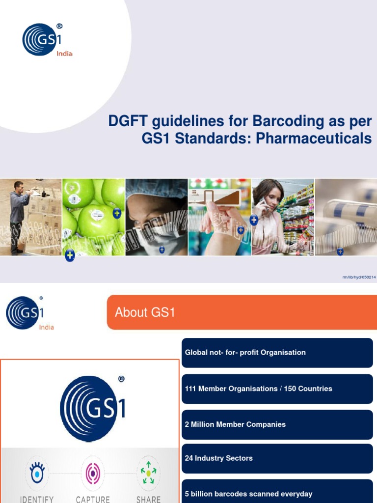 GS1 DGFT Guidelines | PDF | Barcode | Packaging And Labeling