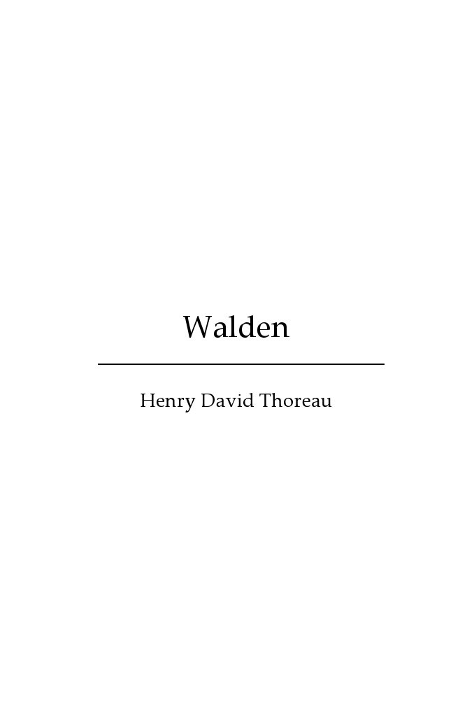 Walden: Henry David Thoreau | PDF | Clothing
