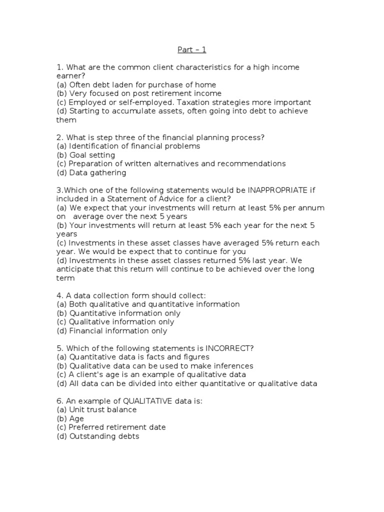 CFP Module 1 WB | PDF | Yield (Finance) | Bonds (Finance)