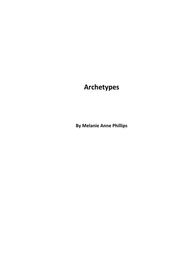 Archetypes MAP | PDF | Reason | Storytelling