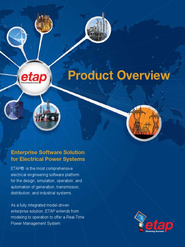 Etap Product Overview PDF | PDF | Electric Power Distribution | Electric Power Transmission