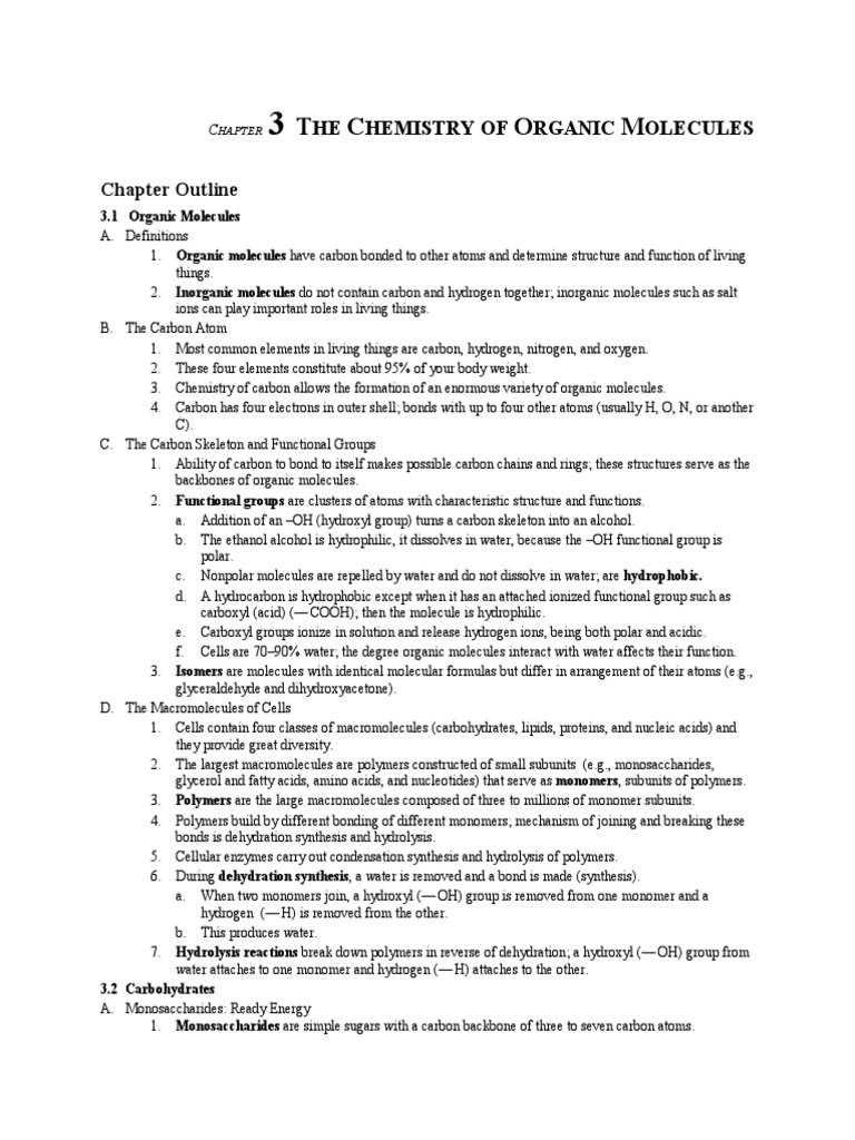 Biomolecules (Carbohydrates, Fats, Proteins and Nucleic Acids) | PDF ...