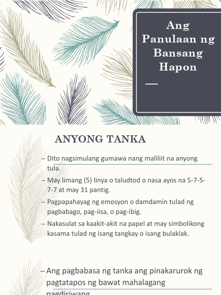 Tanka at Haiku | PDF