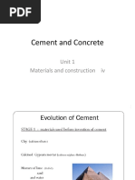 Lecture Notes On Cement | PDF | Cement | Concrete