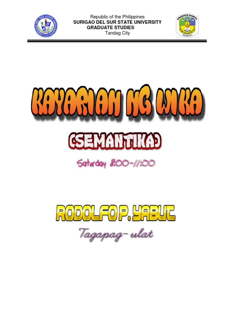 Semantika Report | PDF