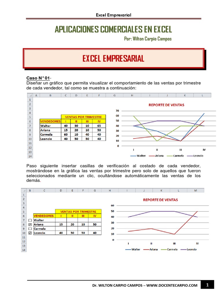 Excel Empresarial | Microsoft Excel | Tabla (base de datos)