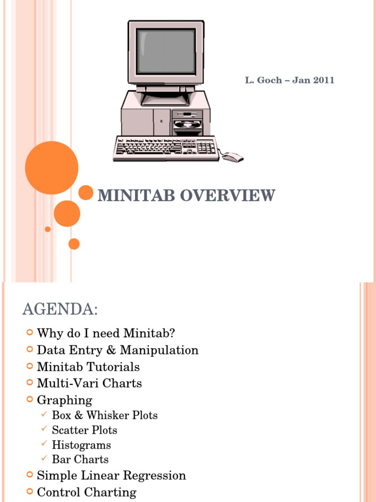 1) Intro To Minitab | PDF | Student's T Test | Microsoft Excel