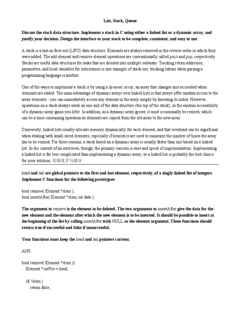 Job Tech Questions | PDF | Thread (Computing) | Theoretical Computer ...