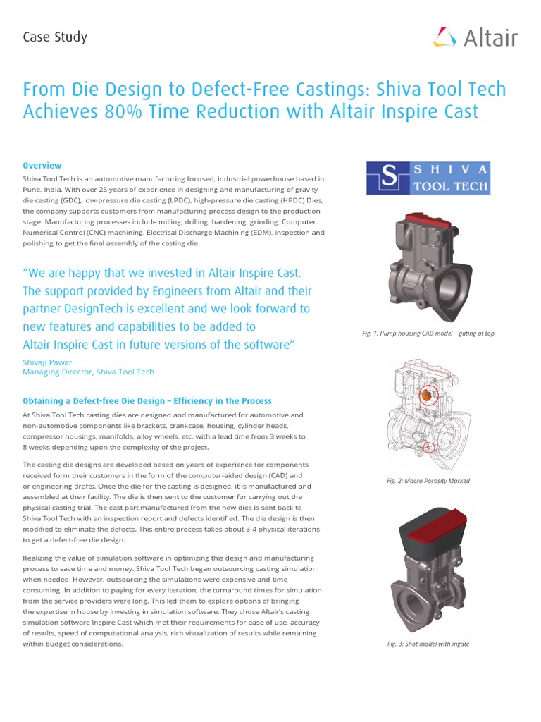 From Die Design To Perfect Casting | PDF | Casting (Metalworking ...