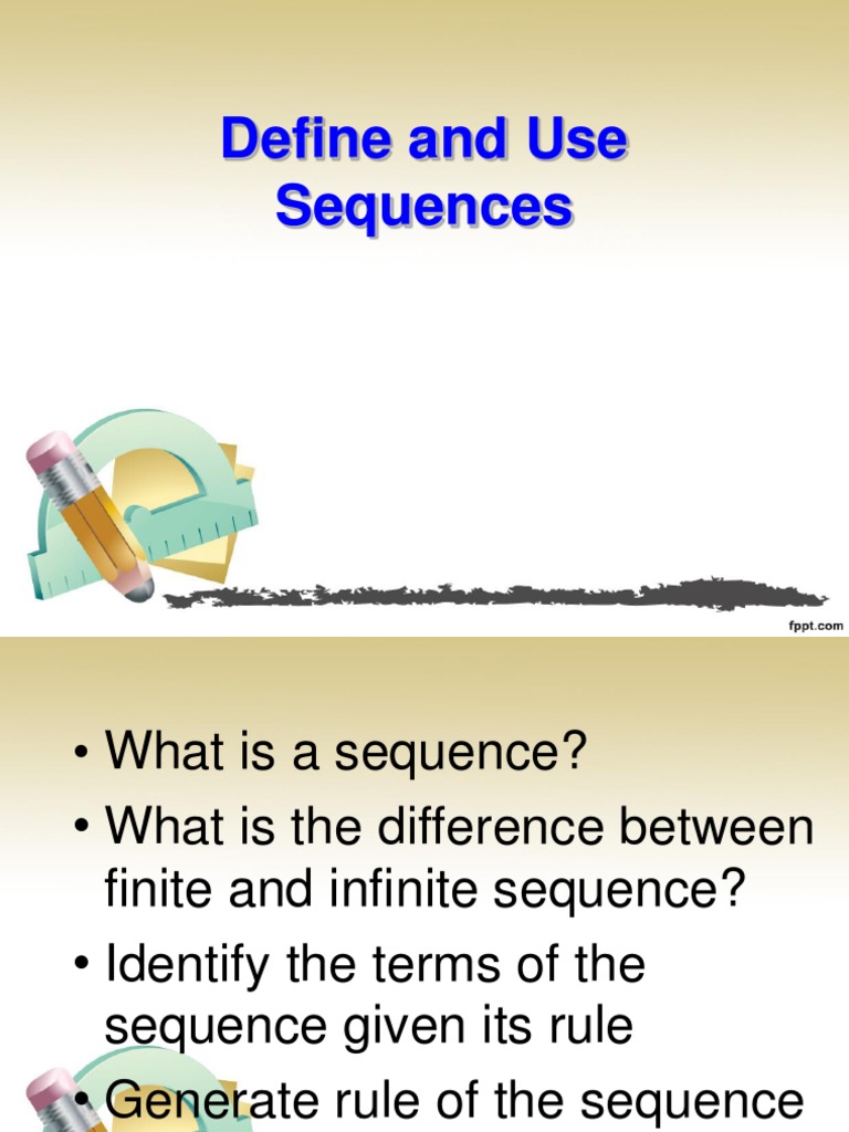 Rule for Sequence 1, 1, 1, 3, 5, 9 | PDF | Sequence | Function ...