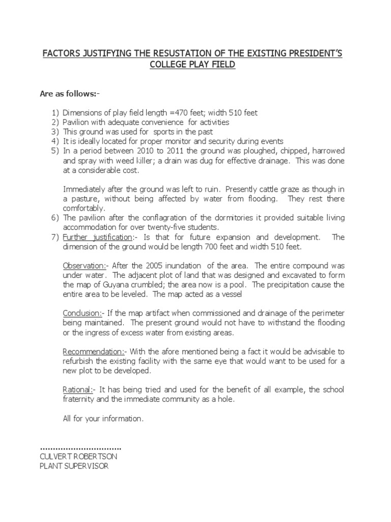 Factors of Justification | PDF