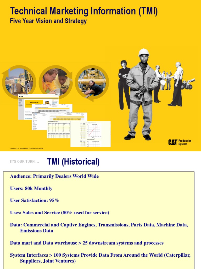 2014 TMI 5 Year Vision and Strategy | PDF | Data Warehouse | Sales