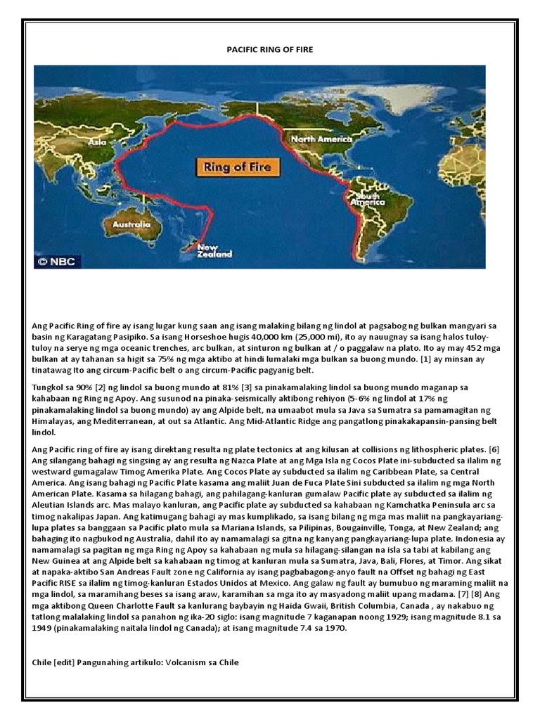 Pacific Ring of Fire | PDF