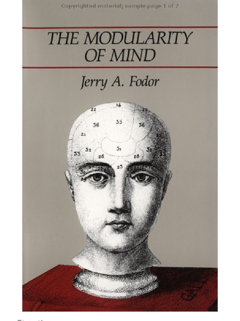 Fodor Modularity of Mind | PDF | Evolution | Consciousness–Matter Dualism